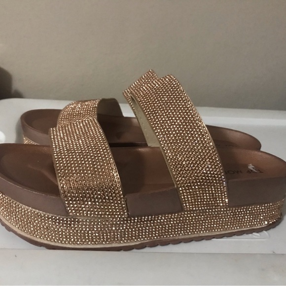 Shoes | Gold Slides | Poshmark